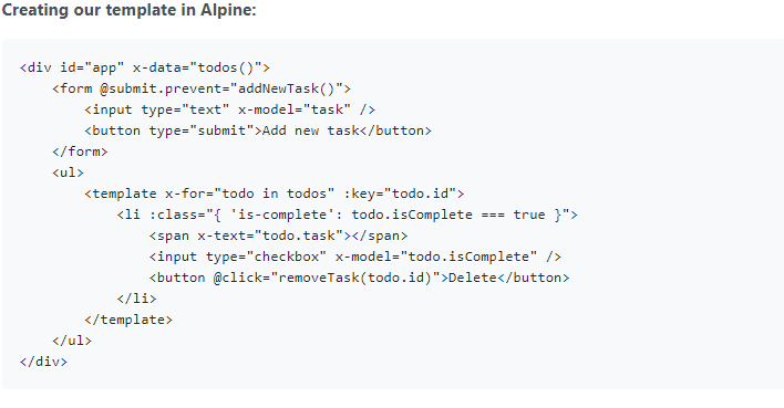 Introducing Alpine.js: A Minimal JavaScript Framework